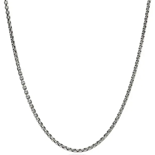 John Hardy Box Chain Necklace - Sterling Silver