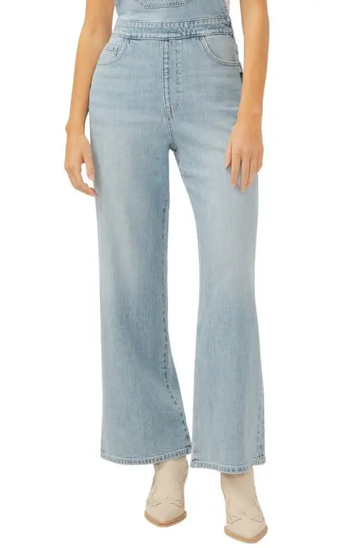 SILVER JEANS CO. Wide Leg Denim Overalls