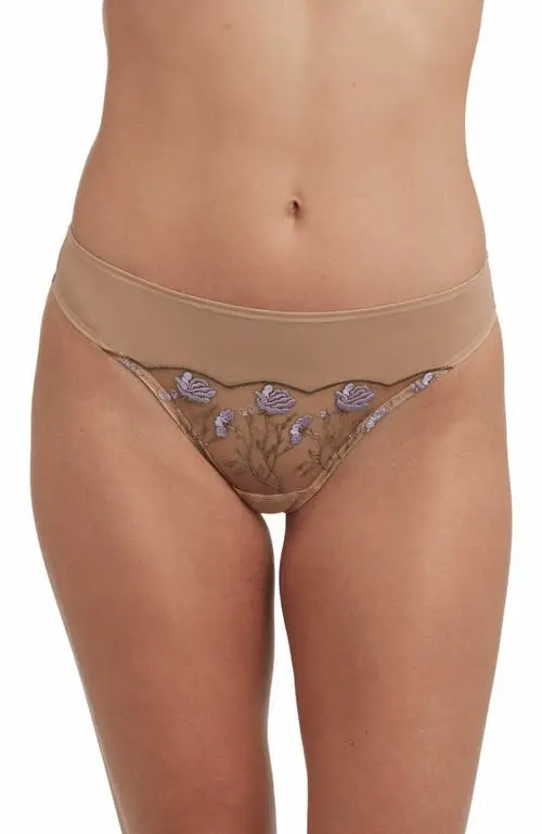 SKARLETT BLUE Enamoured Lace Thong - Ice Purple Combo
