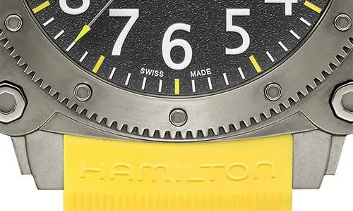 Hamilton Khaki Navy Belowzero Automatic Strap Watch