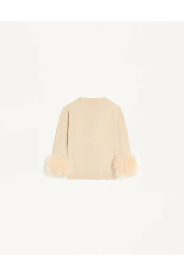 Valentino Garavani Cardigan With Feathers