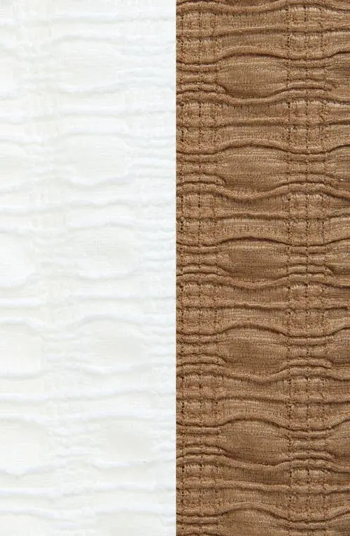 Bp. Set Of 2 Textured Headbands - Tan- White