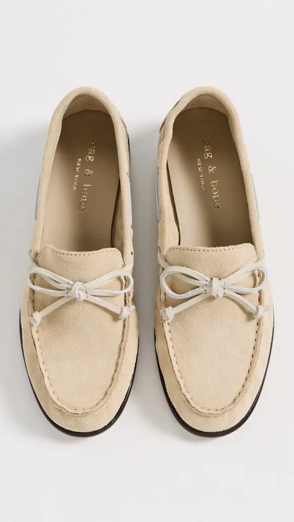 Rag & Bone Carter Boat Shoes In Mcdamiasd - 75% Off  display picture 2