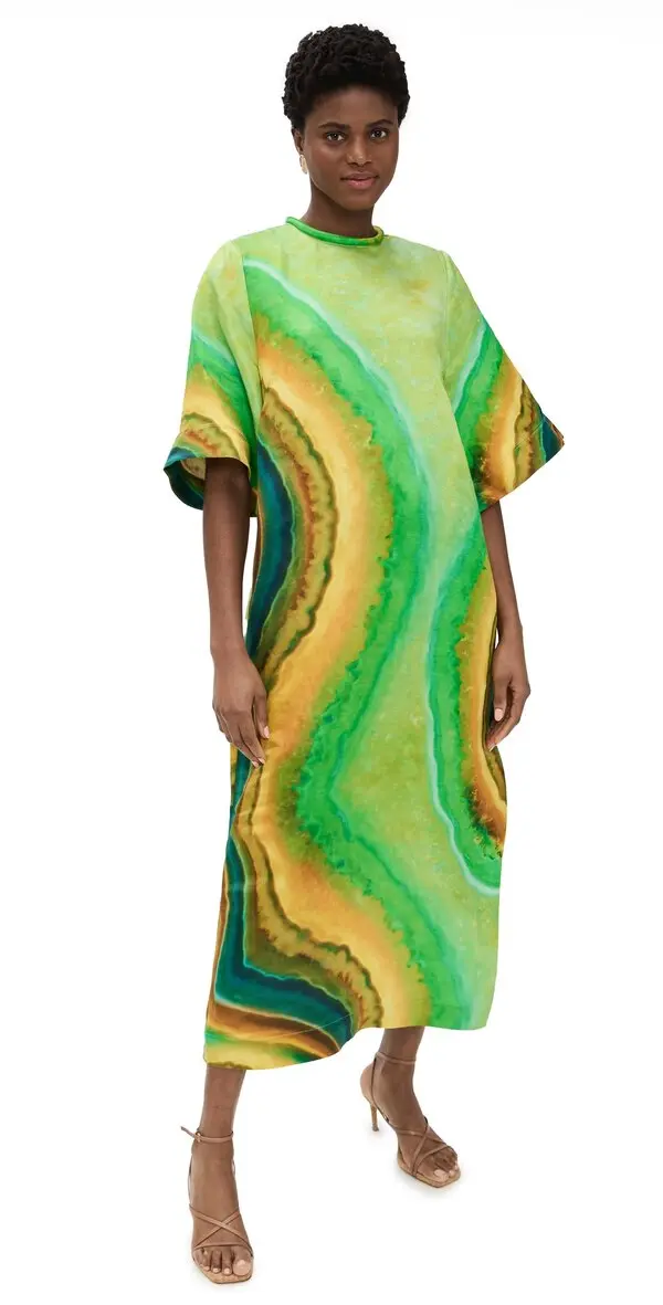 ALEMAIS Iris Midi Dress