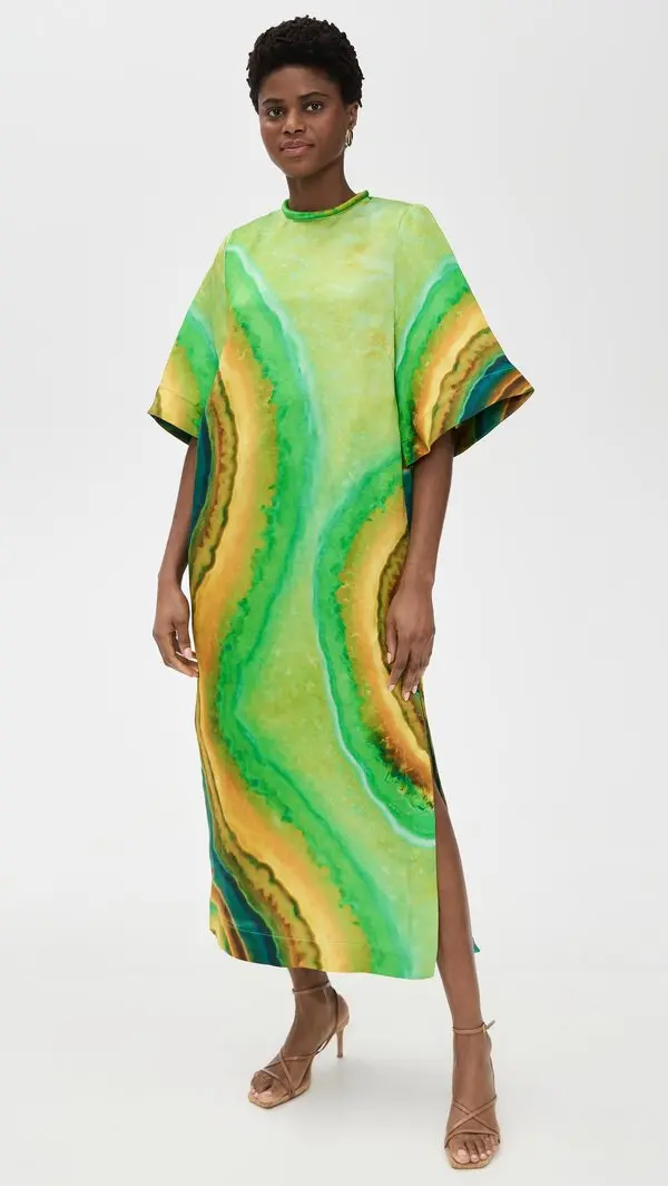 ALEMAIS Iris Midi Dress