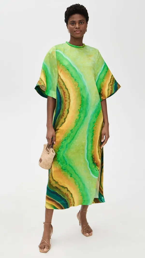 ALEMAIS Iris Midi Dress