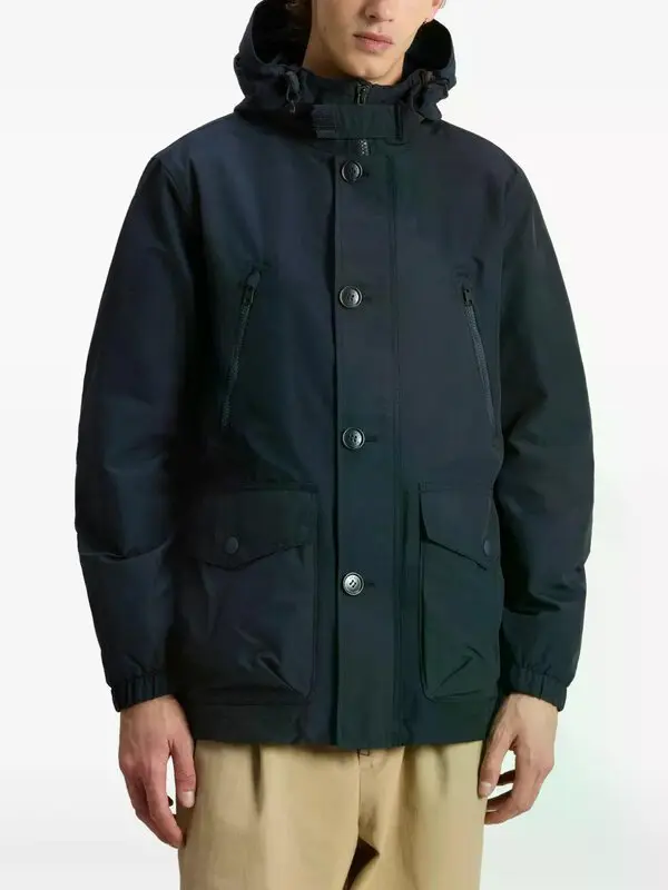 Woolrich Light Ramar Padded Coat - Blue