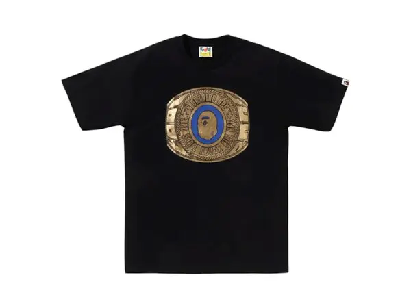 A BATHING APE Foil College Ring C Tee Shirt