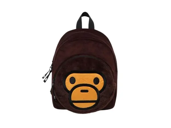 BAPE Baby Milo Boa Daypack - Brown
