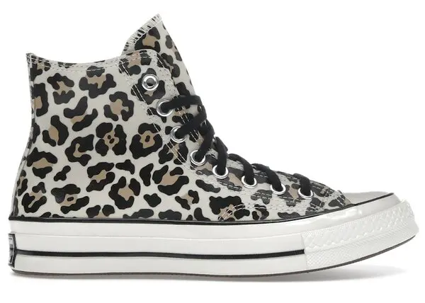 CONVERSE Chuck 70 Hi Leopard Print Sneakers