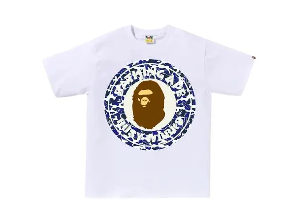 A BATHING APE Online Exclusive Big Busy Works C Tee Shirt - White