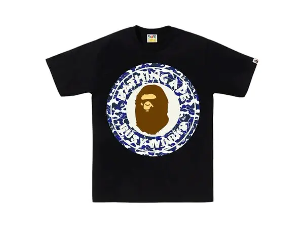 A BATHING APE Online Exclusive Big Busy Works C Tee Shirt - Black