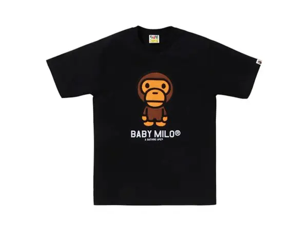 A BATHING APE Boa Baby Milo C Tee Shirt - Black