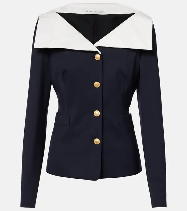 Alessandra Rich Wool-blend Jacket