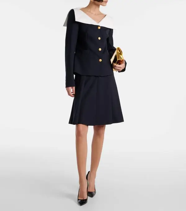 Alessandra Rich Wool-blend Jacket