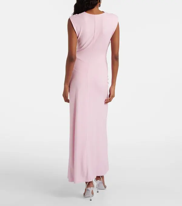 Simkhai Acacia Ruched Maxi Dress - Pink