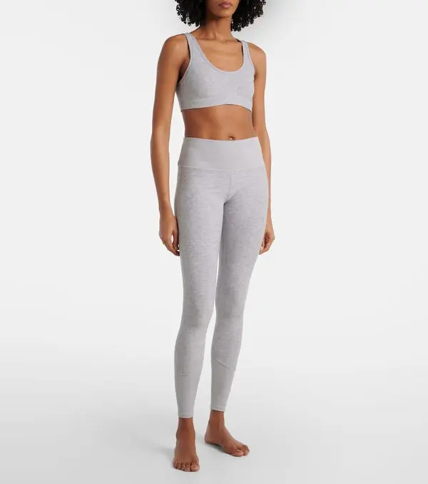 Alo Yoga Alosoft Lounge High-rise Leggings - Grey