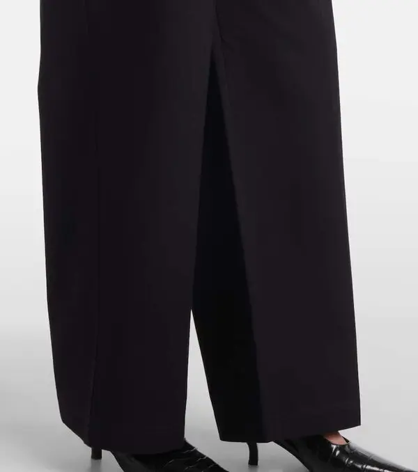 TOTEME Mid-rise Cotton Twill Chinos - Blue