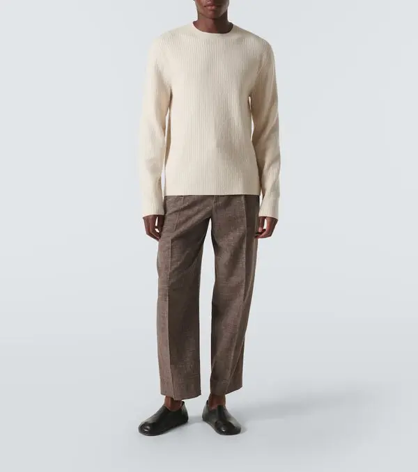 The Row Silas Straight Pants - Brown | Editorialist