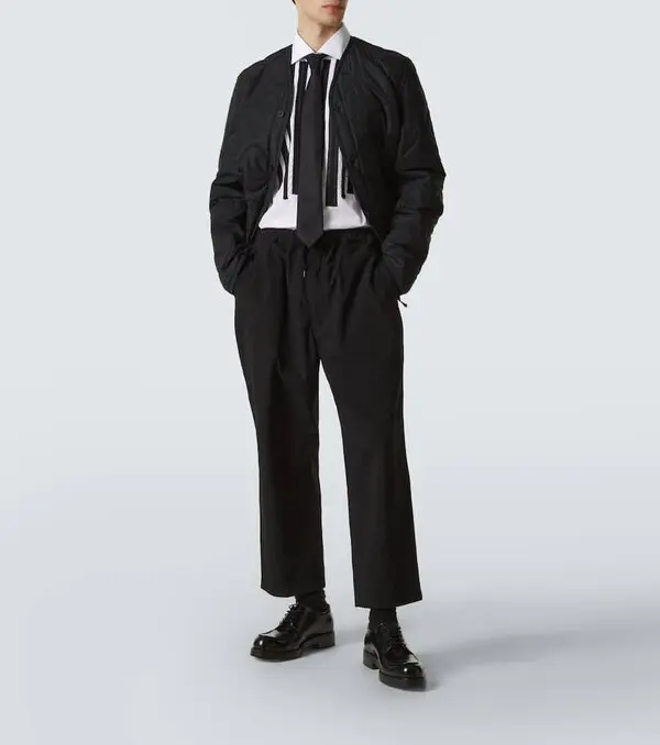 Junya Watanabe X Guy Rover Striped Cotton Shirt