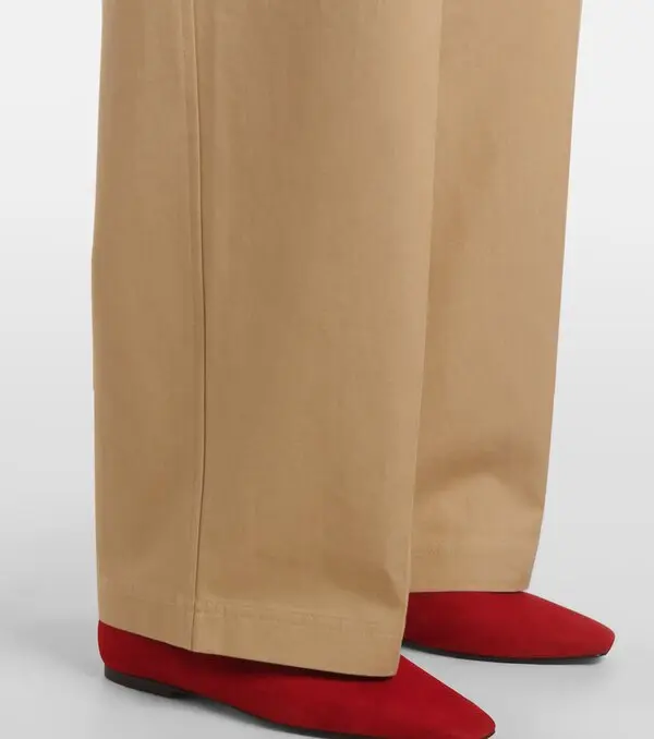 TOTEME Cotton Wide-leg Trousers