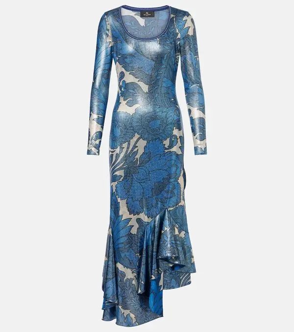 Etro Printed Midi Dress