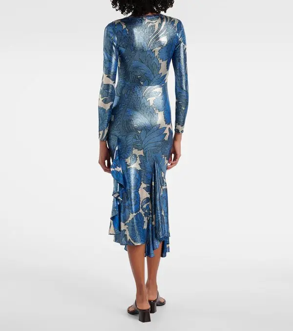 Etro Printed Midi Dress