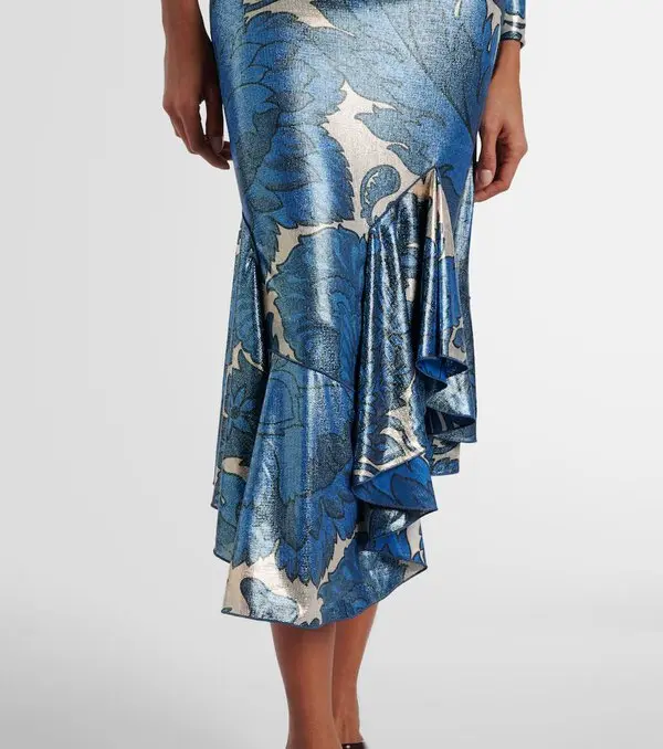 Etro Printed Midi Dress