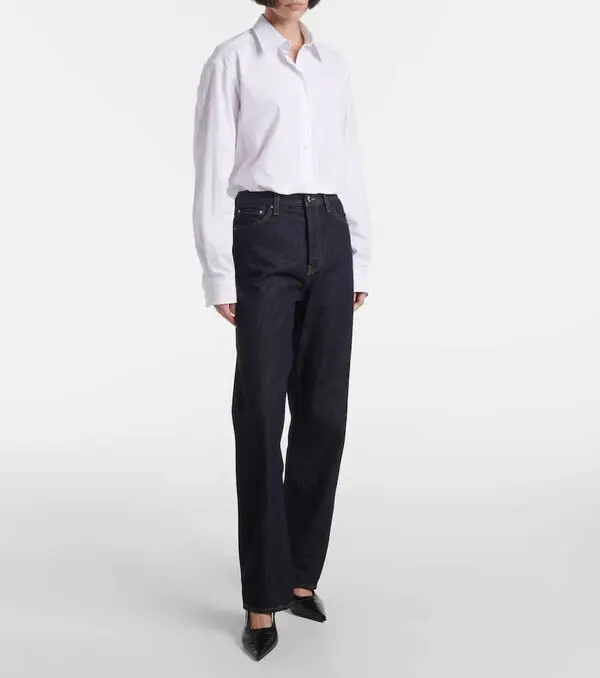 TOTEME Mid-rise Straight Leg Jeans - Blue