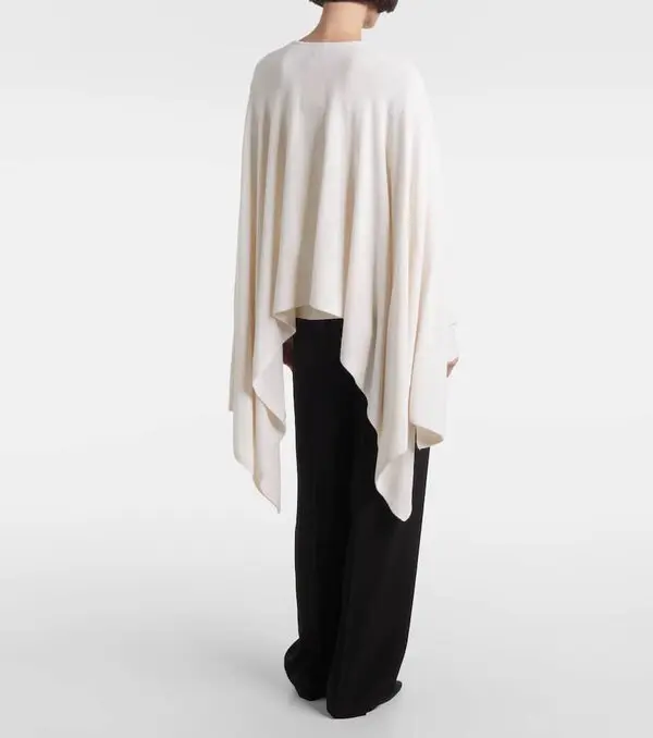 TOTEME Knitted Silk Cape