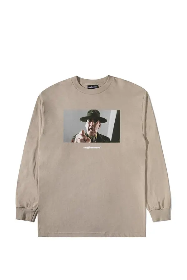 THE HUNDREDS X Full Metal Jacket Impala Long Sleeve T-shirt - Sand