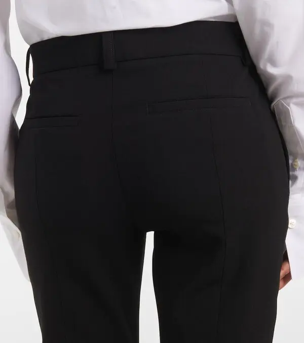 TOTEME Wool-blend Capri Trousers