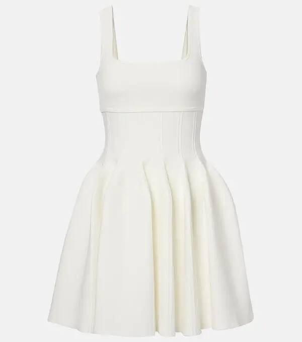 Simkhai Elektra Corset Dress - White