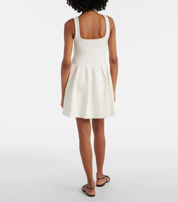 Simkhai Elektra Corset Dress - White