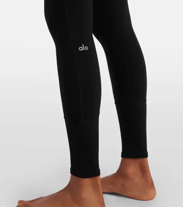 Alo Yoga Alosoft Lounge High-rise Leggings - Black