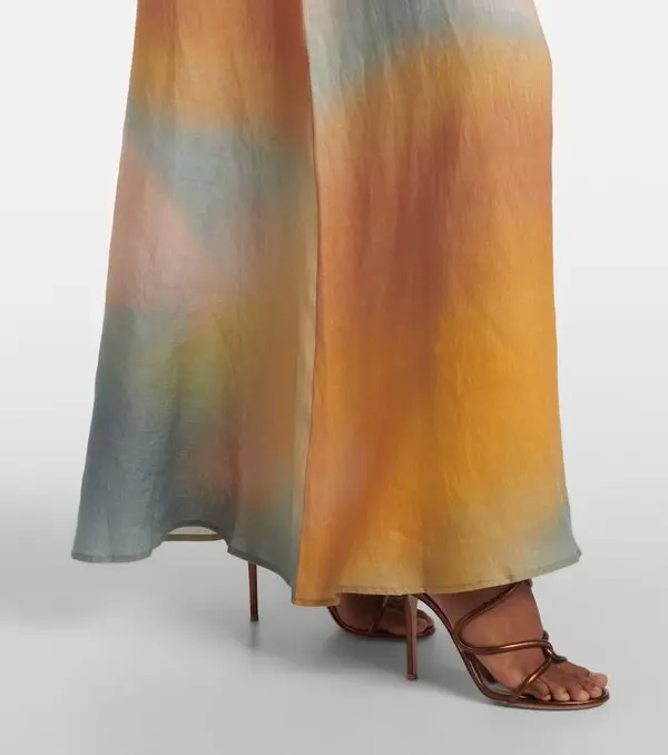 Staud Linen Maxi Dress