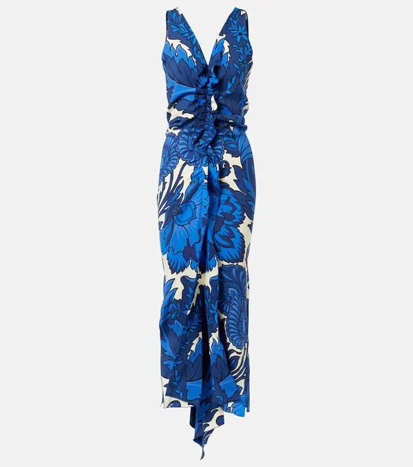 Etro Floral Maxi Dress