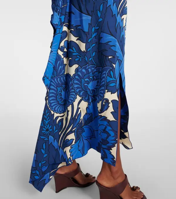 Etro Floral Maxi Dress