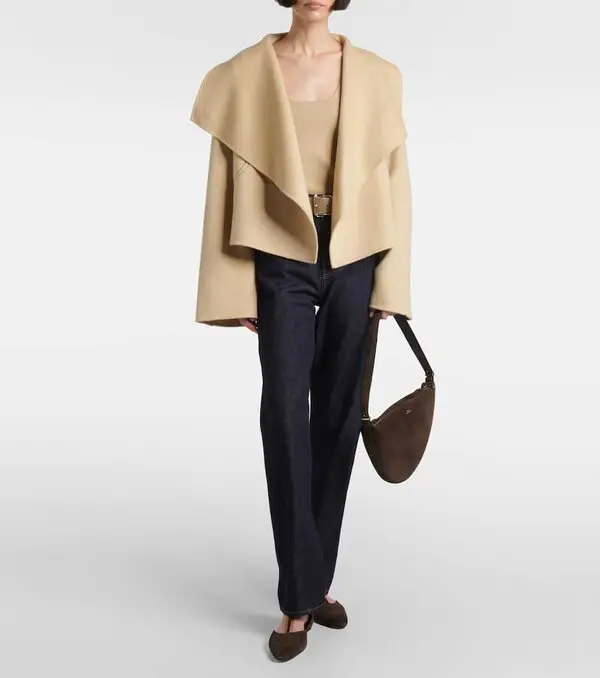 TOTEME Suede Ballet Flats