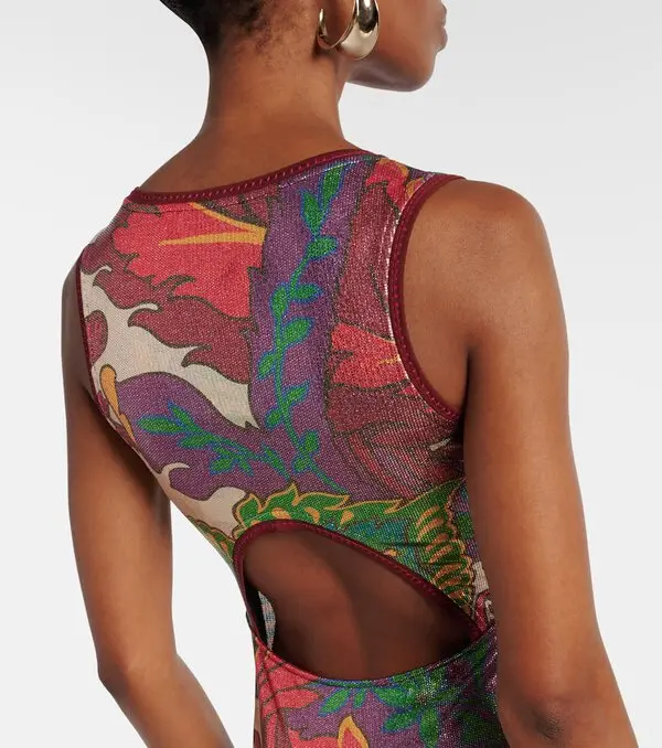 Etro Printed Maxi Dress