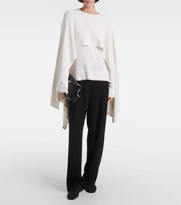 TOTEME Knitted Silk Cape