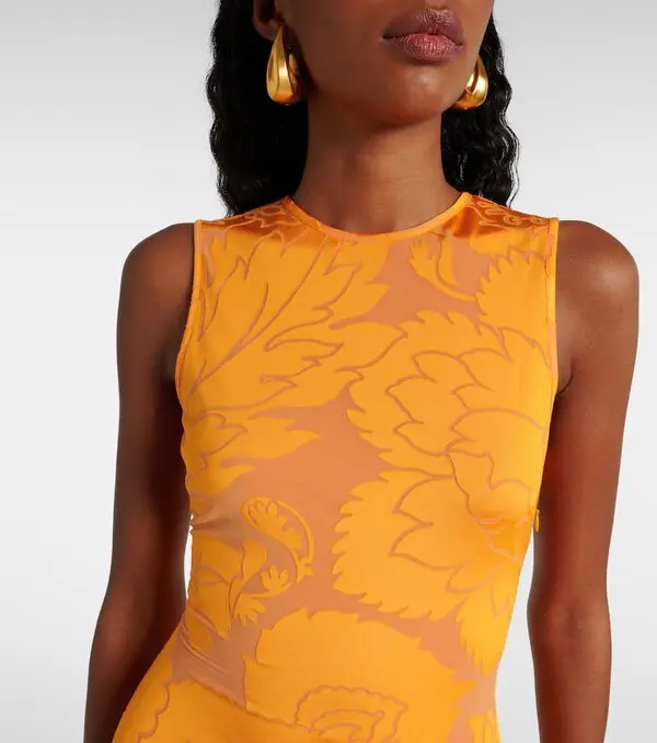 Etro Floral Maxi Dress