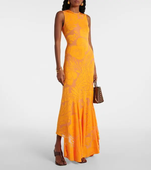Etro Floral Maxi Dress