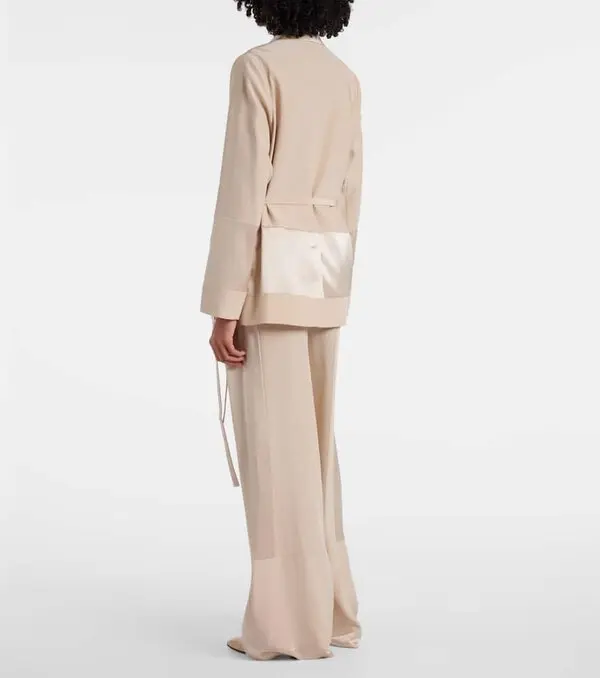JOSEPH Amelia Silk Satin Jacket