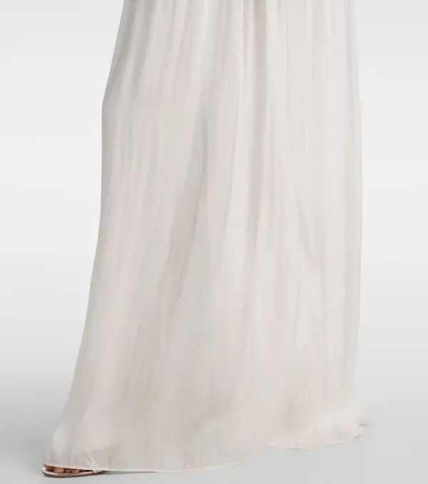 Costarellos Charmain Ruffled Gown