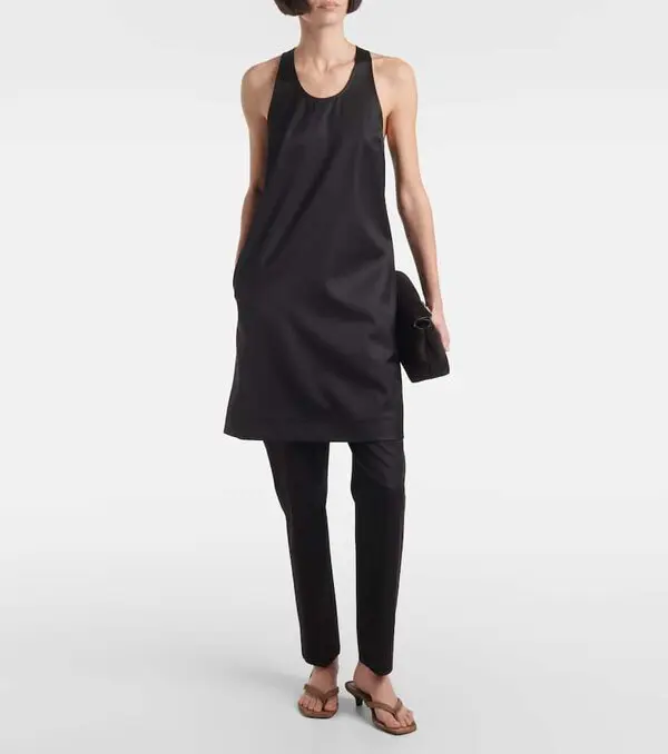 TOTEME Cotton-blend Straight Trousers