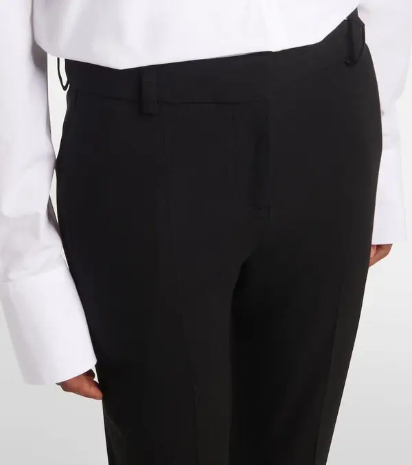 TOTEME Wool-blend Capri Trousers