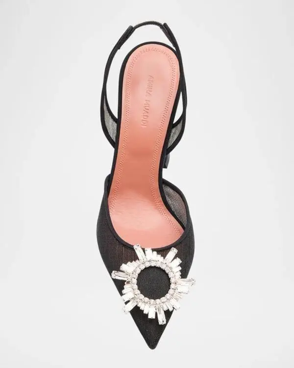 Amina Muaddi Begum Slingback Pumps