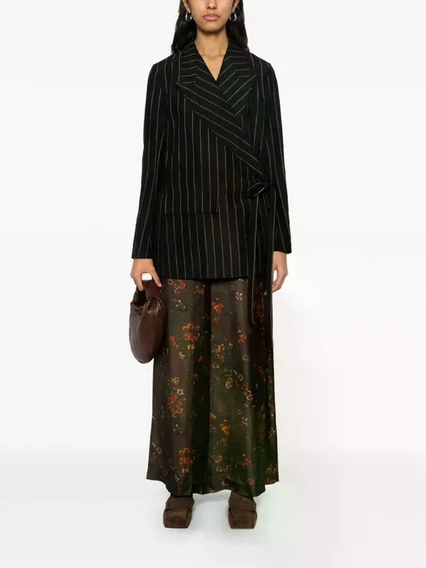 UMA WANG Striped Blazer