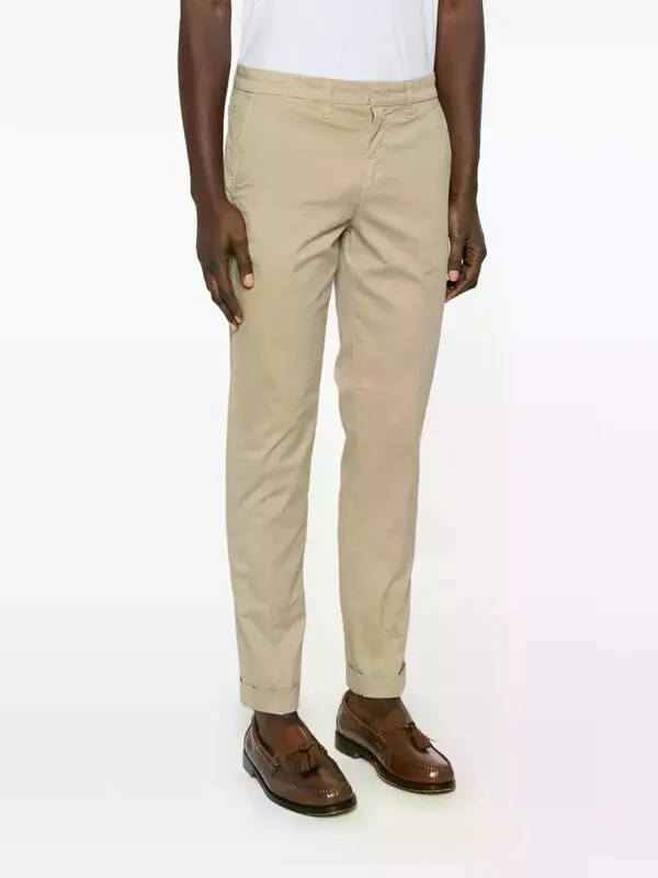 FAY Slim-cut Gabardine Trousers
